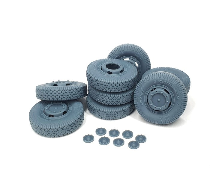 PIMP MY MINIATURES (1/35) Sd.Kfz.234 Road Wheels set with spare (weigh