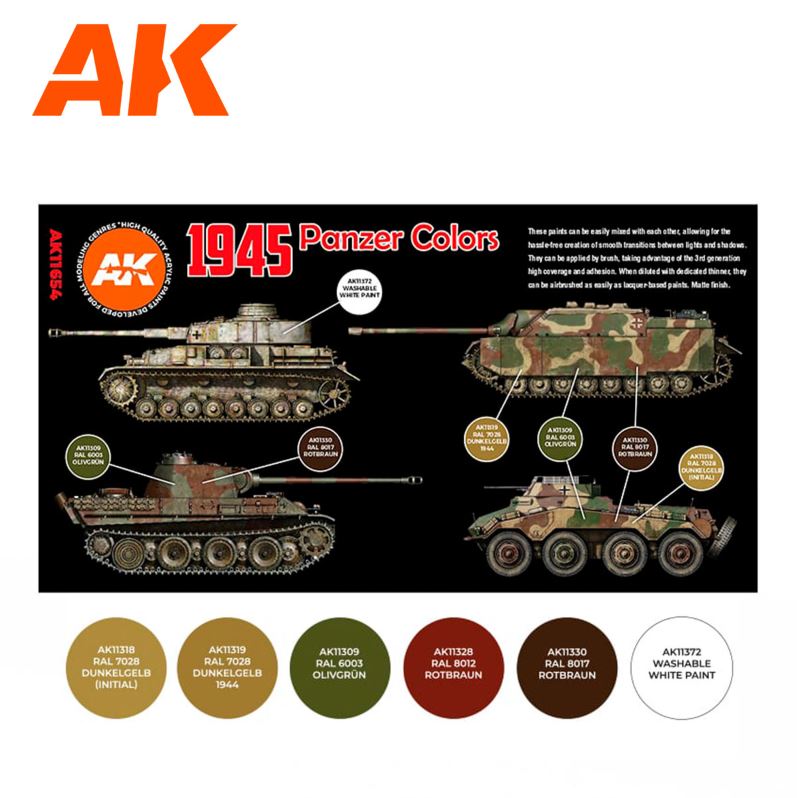 AK INTERACTIVE Colores Panzer 1945