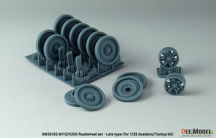 DEF MODEL (1/35) US M113/ROK K200 Road Wheel Set - Late Type (for Acad