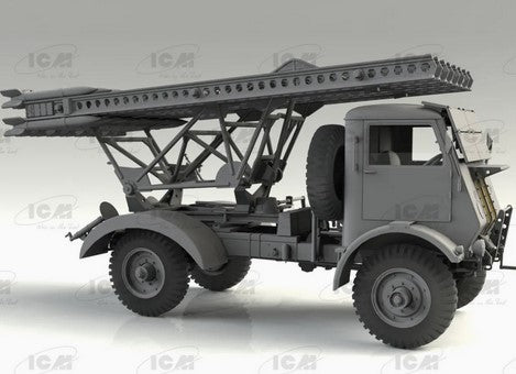 ICM (1/35) WWII Red Army Rocket Artillery BM-13-16 on WOT 8, Model WOT