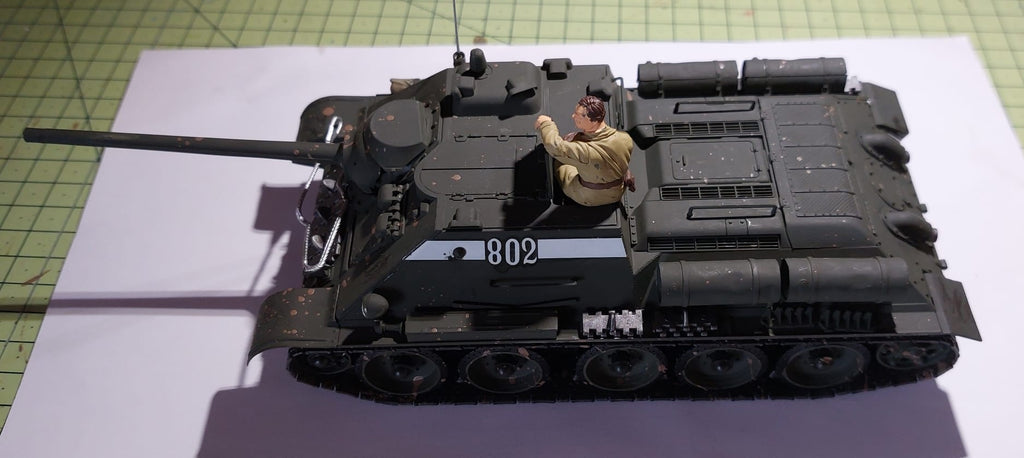 TAMIYA (1/35) Russian Tank Destroyer SU-85