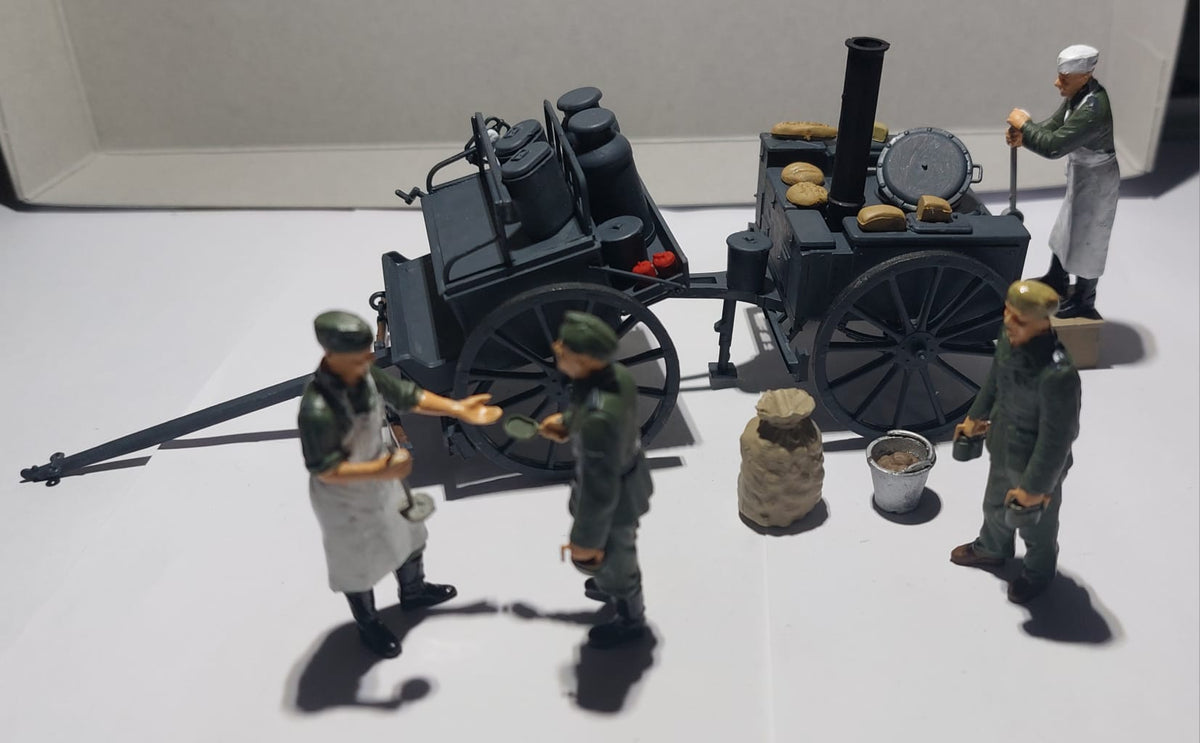 TAMIYA (1/35) German Field Kitchen Scenery