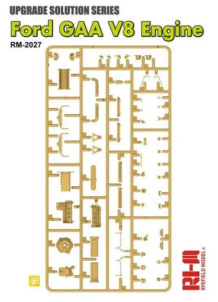 RYE FIELD MODEL (1/35) Ford GAA V8 Engine