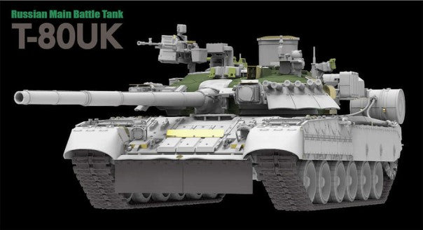 RYE FIELD MODEL (1/35) Russian Main Battle Tank T-80UK