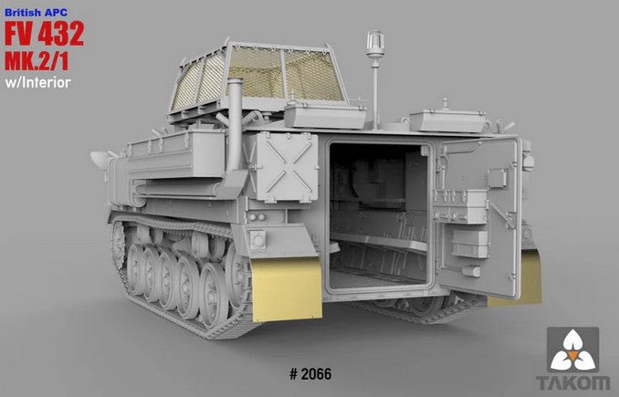 TAKOM (1/35) British APC FV432 Mk.2/1 w/Interior