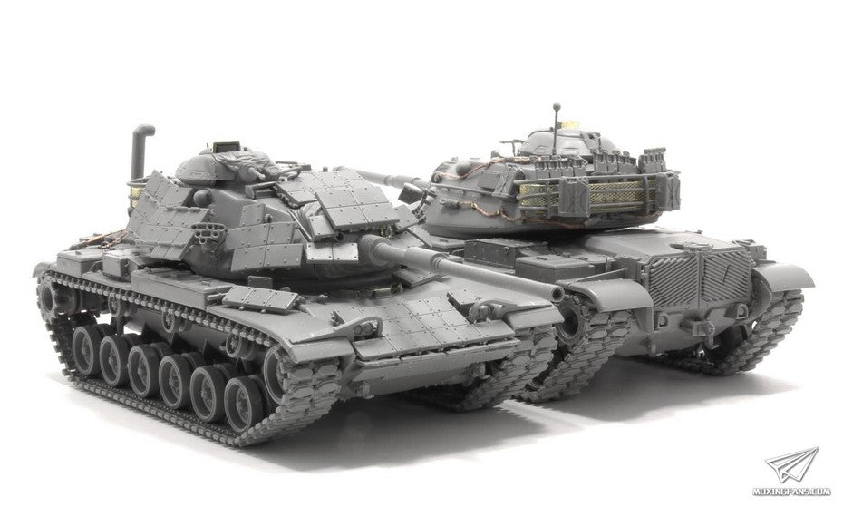 TAKOM (1/72) M60A1 w/ERA & M60A3 (1+1)