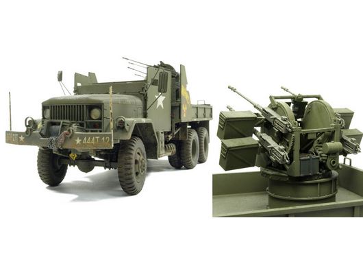 AFV CLUB (1/35) U.S. Army M35A1 Quad - .50 Gun Truck