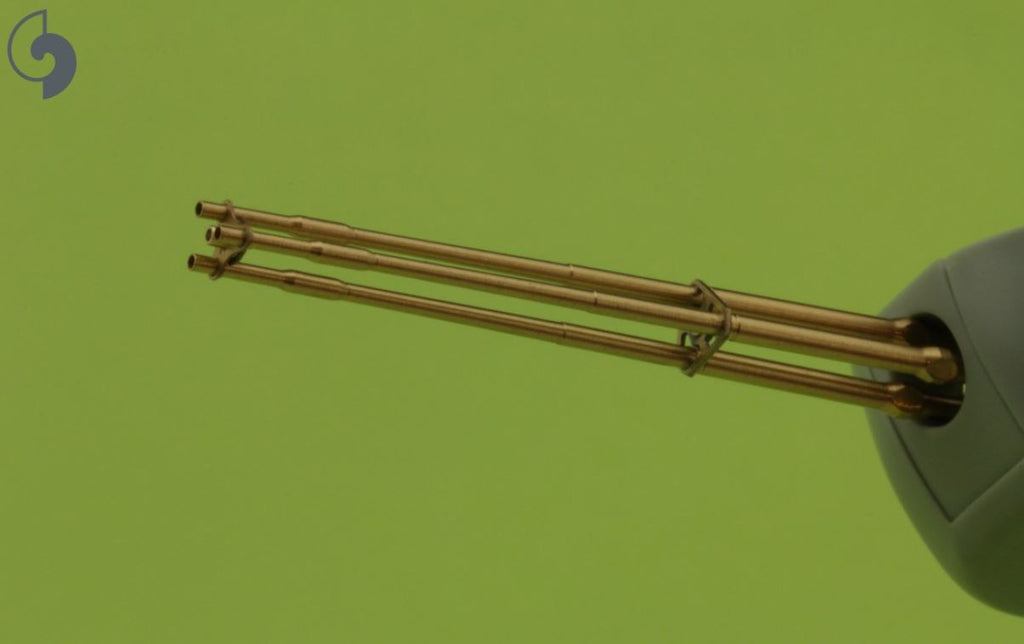 MASTER (1/35) M197 - Three-barrelled rotary 20mm cannon - turned barre