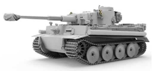 BORDER MODEL (1/35) Tiger I Early Production Sd.Kfz.181 Pz.Kpfw.VI Aus