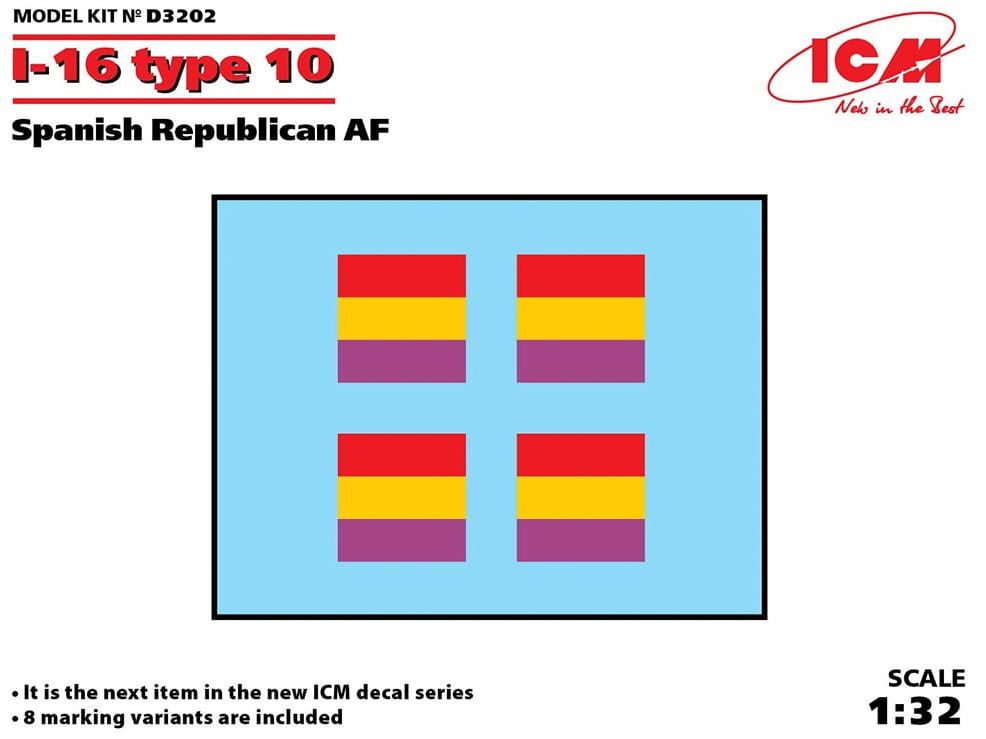 ICM (1/32) I-16 Type 10 Spanish Republic Air Force