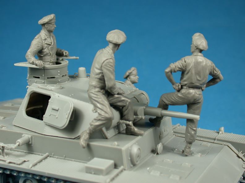 MINIART (1/35) German Tank Crew (France 1940)
