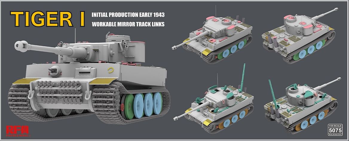 RYE FIELD MODEL (1/35) Tiger I Initial Production Early 1943